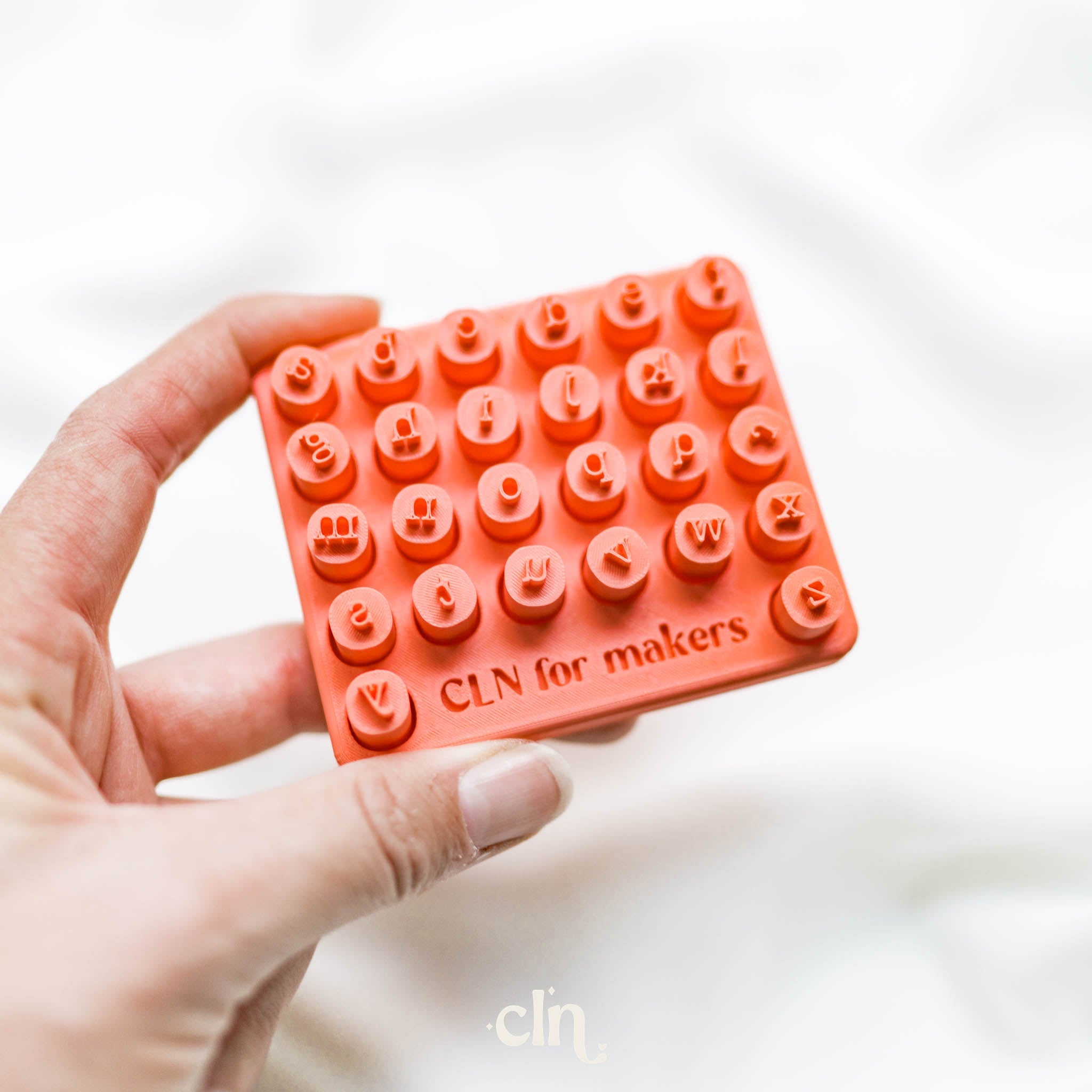 Alphabet stamps - upper and lower case – CLN Atelier